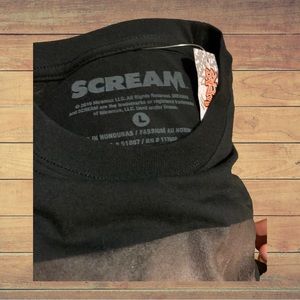 Hot Topic | Shirts | Fright Rags Ghostface Scream Horror Movie Cover ...